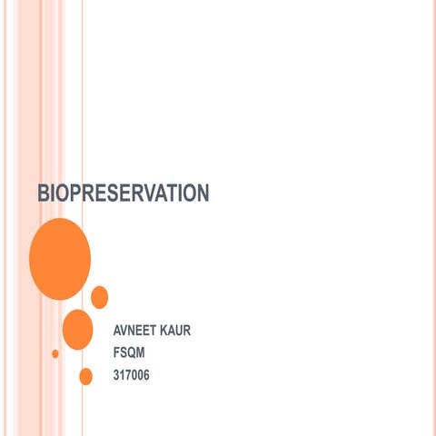 Food preservation or food preservation by high temperature | PPTX