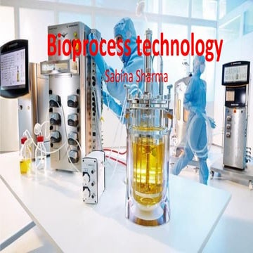 bioprocess technology, Biotechnology, Microbiology | PDF