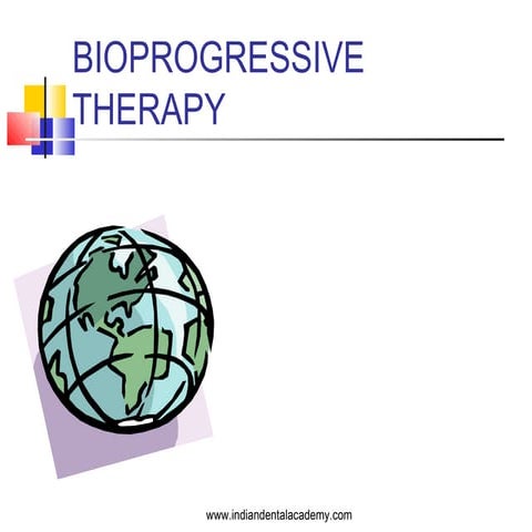 Bioprogressive therapy (4) | PPT
