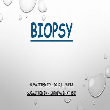 BIOPSY | PPTX