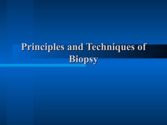 Biopsy | PPT