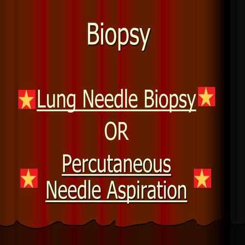 Biopsy project | PPTX