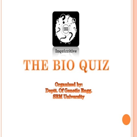 Bio Quiz Prelims | PDF