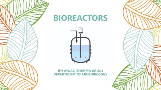 Tower Fermernter | PPTX | Chemistry | Science