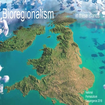 Bioregionalism in these islands | PPTX
