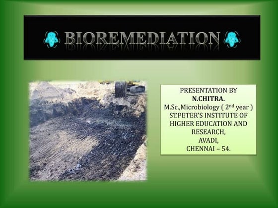 Bioremediation. | PPTX