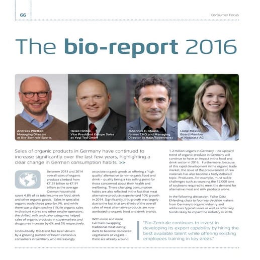 The bio-report 2016 | PDF