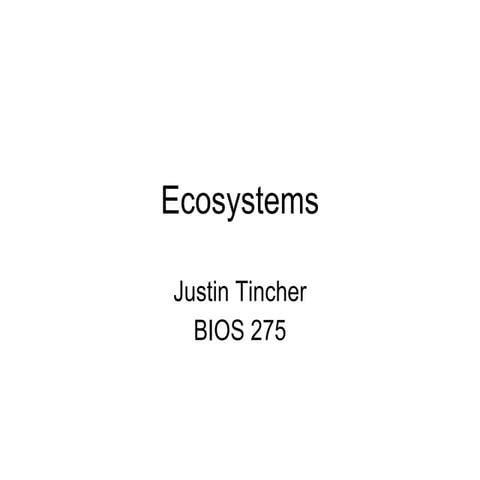 Bios 275 Tincher | PPT