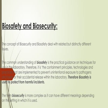 Biosafety and Biosecurity lesson 4 EDITED.pptx ...