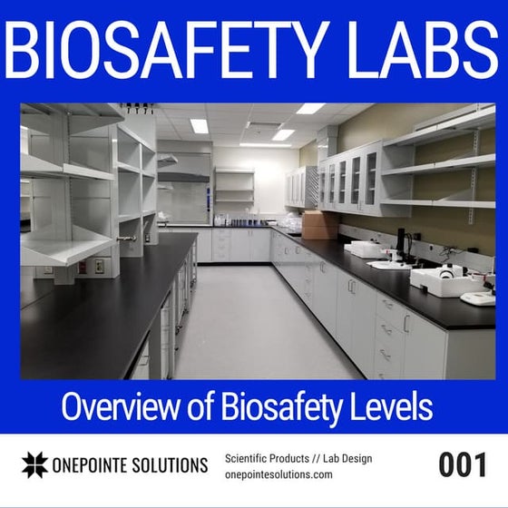 Biosafety levels from 1-4 in Laboratories | PPT