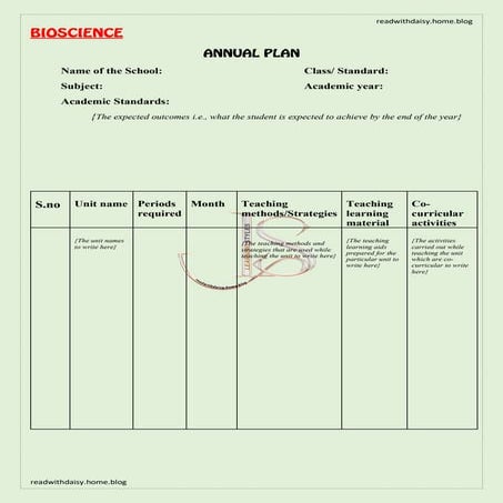 Bio science Macro teaching formats | PDF