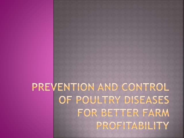 Lab biosafety and biosecurity | PPT