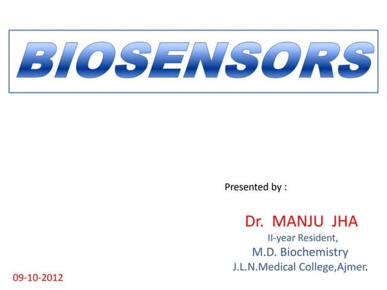 Fundamental Aspects of Biosensors | PDF