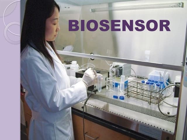 Biosensors: Their types | PPTX