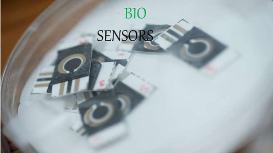 Biosensors Components Types Applications Pptx