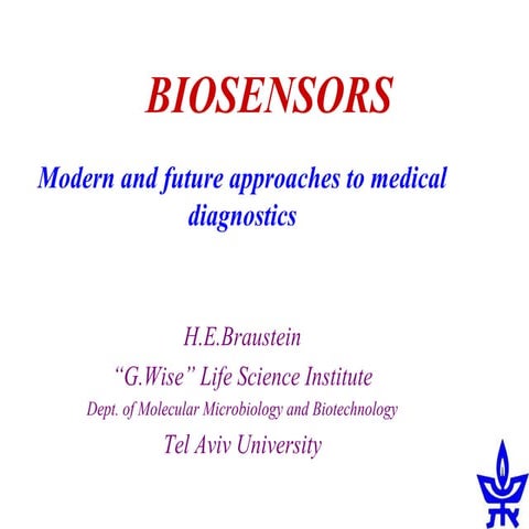 Biosensors | PPT