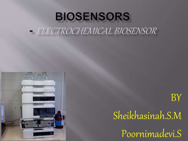 Glucose sensor | PPTX