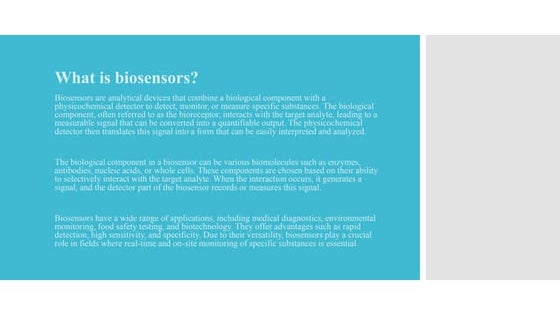 Development of Bio-Sensors for Early Disease Detection (www.kiu.ac.ug ...