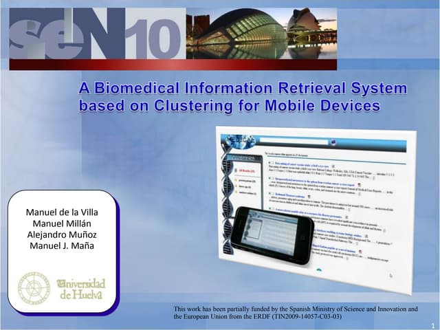 A Biomedical Information Retrieval System Based On Clustering For 3025