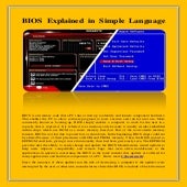 Bios Explained In Simple Language