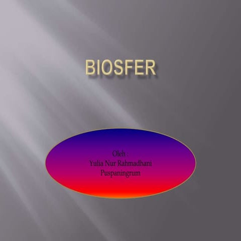 Biosfer | PPTX