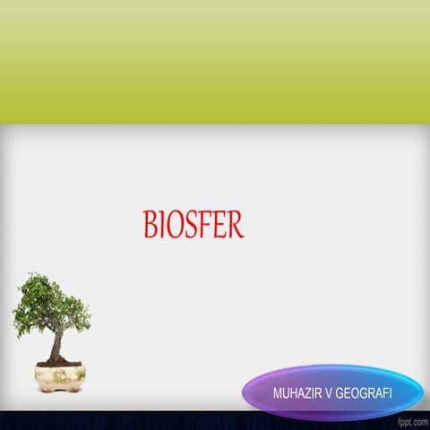 Biosfer | PPTX