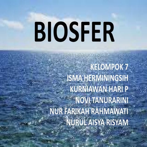Biosfer | PPTX