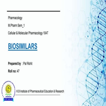 Biosimilar | PPTX