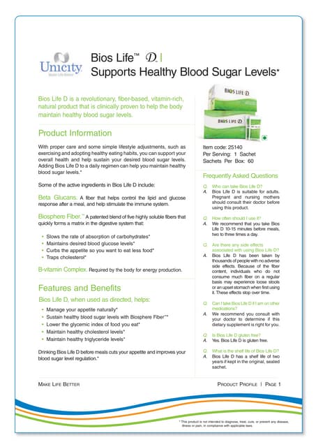 Slim product profile | PDF