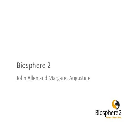 Biosphere 2 | PDF