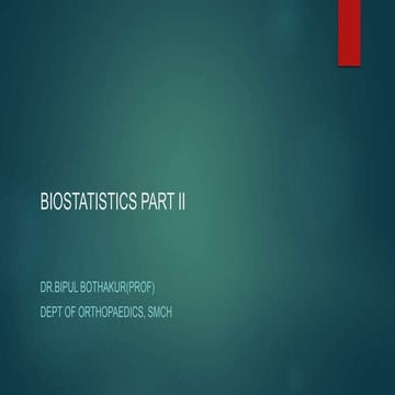 Biostatistics | PPT