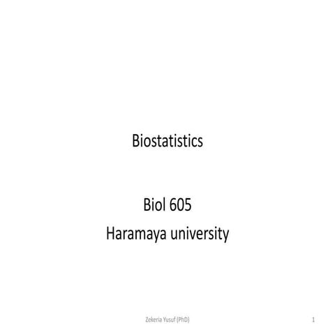 Biostatistics For Biological Data Analysispptx 7195