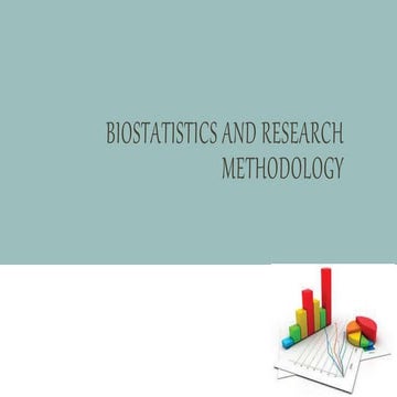 Biostatistics And Research Methodology Pptx