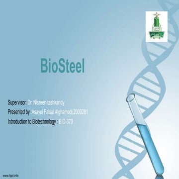 Biosteel[152] | PPTX