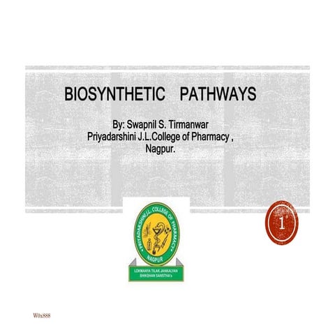Biosynthesis.pptx.. | PPT