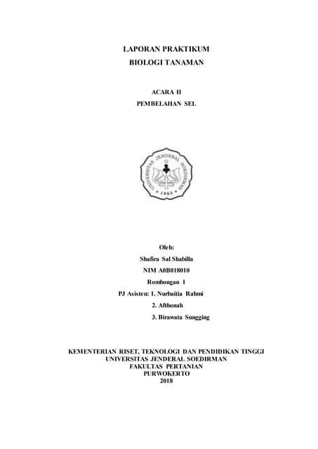 Pembuatan preparat segar | PPT