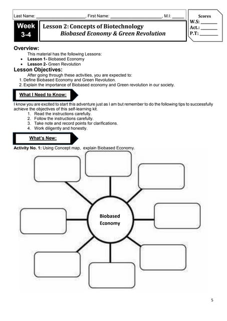 Activity sheet in grade 6 epp | DOCX | Environment | Science