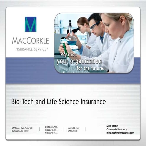 Biotech Life Science Powerpoint | PPTX
