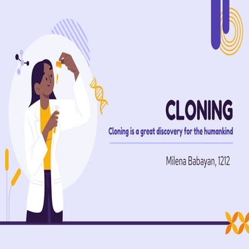 cloning for high school! science lesson. | PPTX