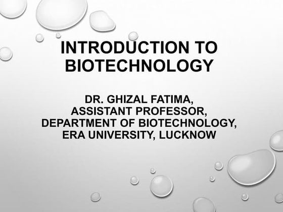 The Future of Biotechnology | PDF | Biotech and Biomedical Industry ...