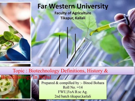 Plant biotechnology, applications, achievements, future.pptx