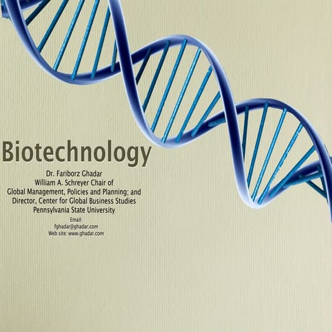 Biotechnology Presentation | KEY