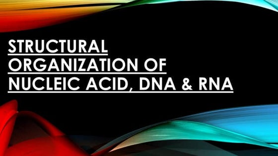Nucleic acids | PPT