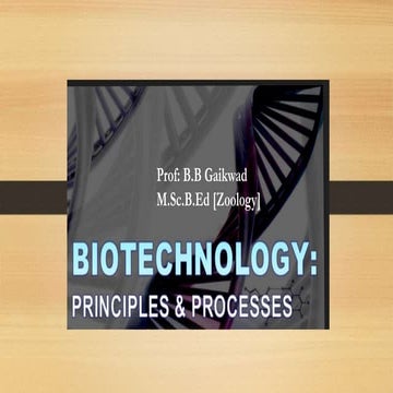 Biotechnology Principles and processes.pptx