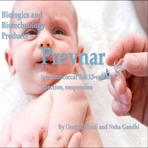 Biotechnology product - Prevnar | PPT