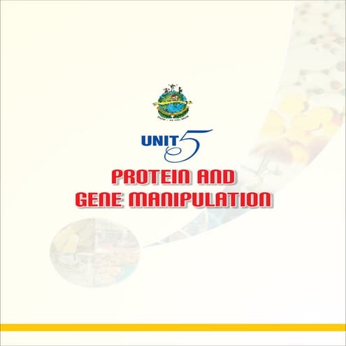 Biotechnology (unit 5) Class XII | PDF