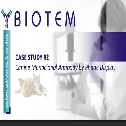 BIOTEM: Immunotherapy for veterinary applications | PDF