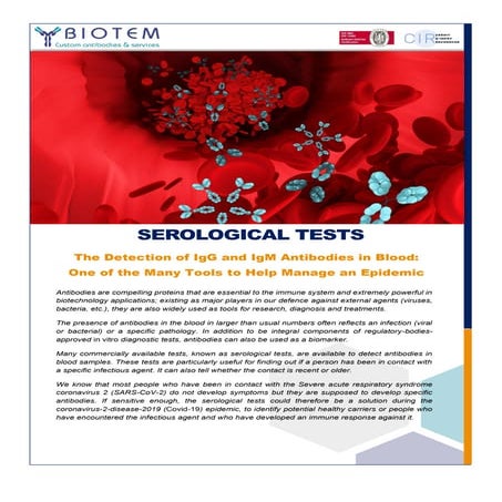 BIOTEM: Covid-19 and Serological Tests | PDF