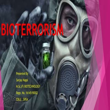 BIOTERRORISM | PPTX