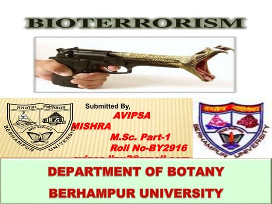 Bacteriological Weapons: Types, Main Characteristic Features, and Signs ...